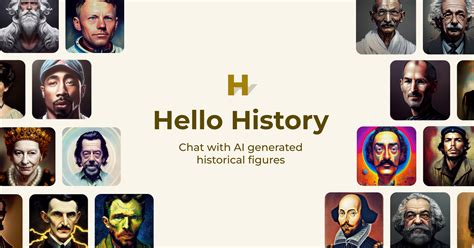 Hello History Chat With AI Generated Historical Figures