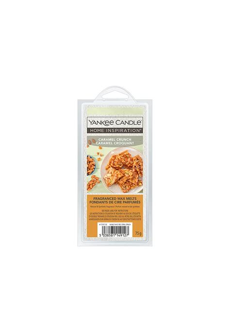Yankee Candle Home Inspiration Wax Melt Cube Caramel Crunch Set Of 3