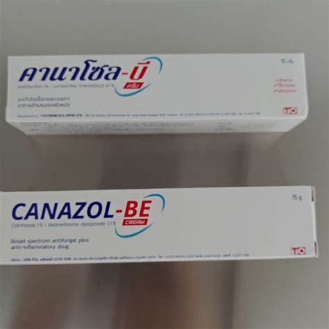 Original Thailand Canazol Be Cream Antifungal Plus Anti Imflammatory