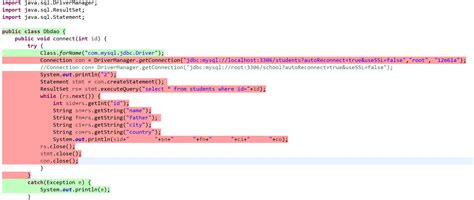 Java Commysqljdbcexceptionsjdbc4