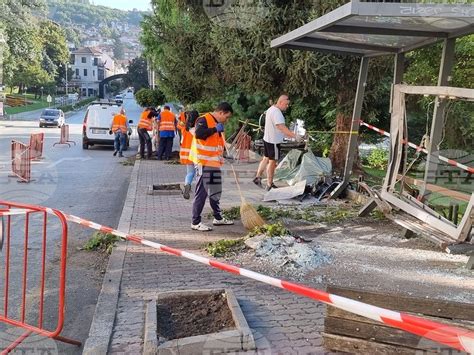 Образувано е досъдебно производство срещу водач който тази нощ се е врязал с голяма скорост в