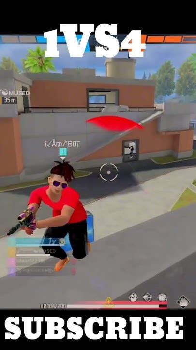 Impossible🎯 1vs4 Cluch Freestylegameplay Freefire Viral 1kviews
