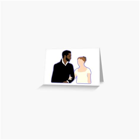Daphne And Simon Bridgerton Netflix Fan Art Greeting Card By