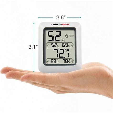 Jual Thermopro Tp50 High Accuracy Digital Hygrometer Thermometer