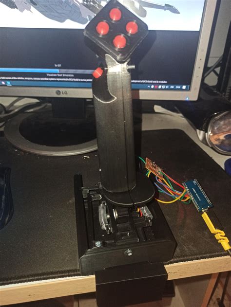 I Made A Joystick With Hall Sensors And A Couple Buttons Check Comments
