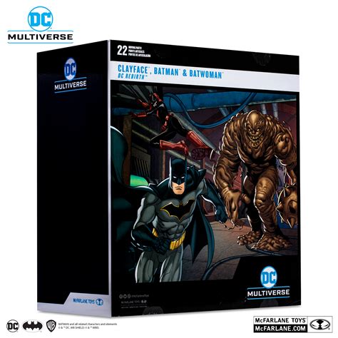 DC Multiverse Clayface Batman Batwoman Pack Live The Toyark News