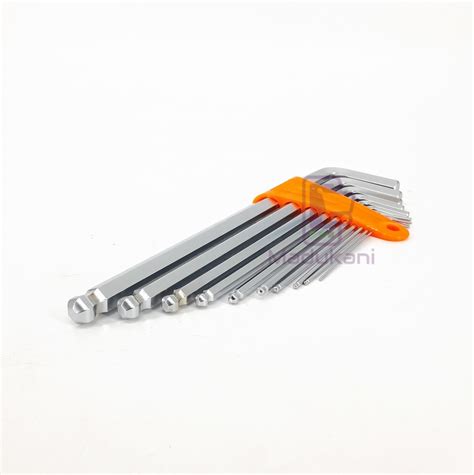10pcs Ball Ended Long Allen Keys Set Madukani Online Shop