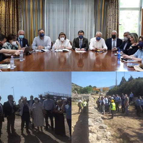 Επίσκεψη της Υπουργού Πολιτισμού Λίνας Μενδώνη στην Καβάλα Εβδομαδιαία