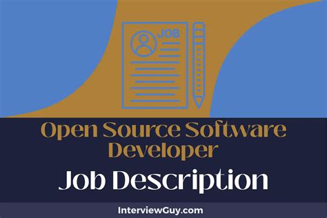 open source software developer job description [updated for 2025]