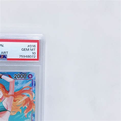 Yahooオークション Psa10 ナミ Op01 016 パラレル レア ワンピース