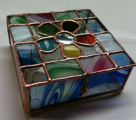 Buy Stained Glass Jewelry Box From Ms Svocan Handicrafts Yamunanagar Id 289978