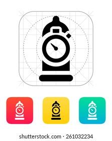 Condom Sex Timer Icon Vector Illustration Stock Vector Royalty Free Shutterstock