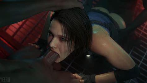 Resident Evil Jill Valentine Threesome Blowjob Cum Pov Sound Xhamster