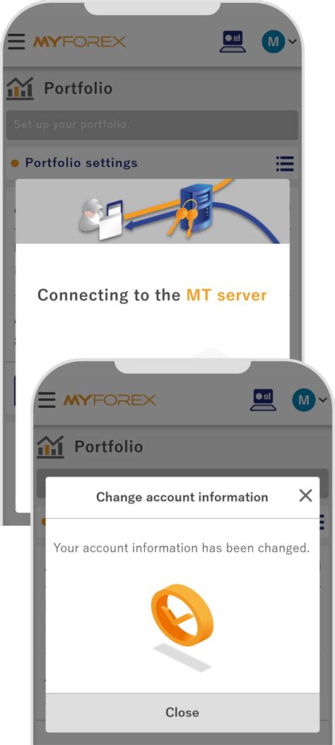 The MT4 MT5 Server Or Password Registered On My Portfolio Has Changed