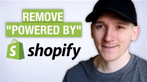 How To Remove Powered By Shopify From Shopify Theme YouTube