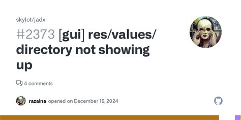 Gui Resvalues Directory Not Showing Up · Issue 2373 · Skylotjadx · Github