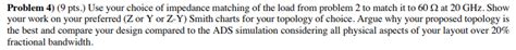 Problem 2 10 pts Let us consider a λs 8 long 60Ω Chegg com