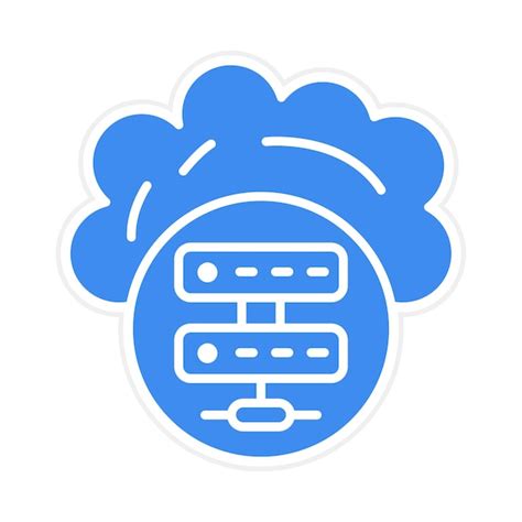 Premium Vector Cloud Server Icon Vector Image Can Be Used For Web Hosting