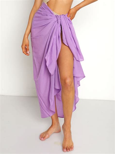 Indah Sarong Violet Sarong Clothes Beach Sarong