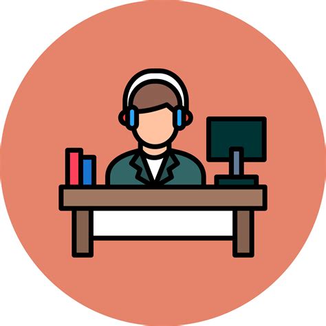 Help Desk Vector Icon Vector Art At Vecteezy