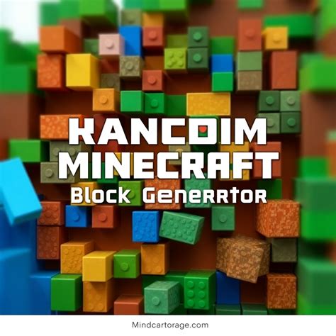 Best Random Minecraft Block Generator 120 Vondy