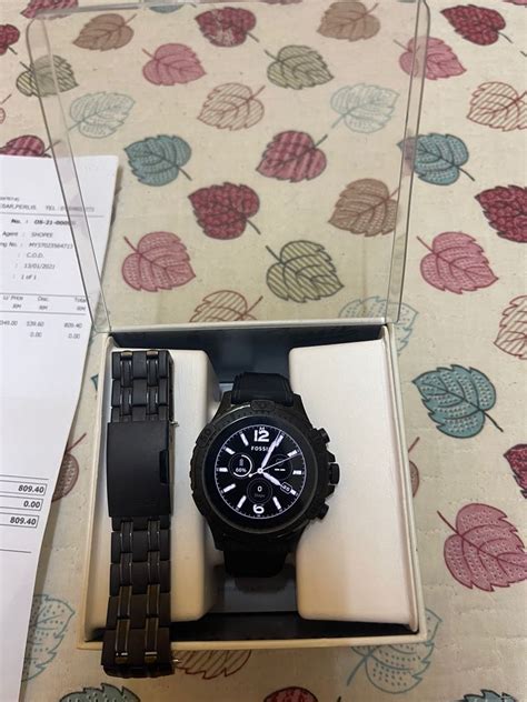 Fossil Smartwatch Gen 5 Garrett Mens Fashion Watches And Accessories Watches On Carousell