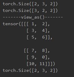 Pytorch基础函数二变形函数view 与view as view函数 CSDN博客