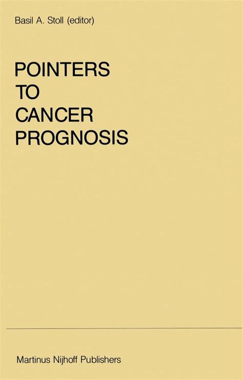 Pointers To Cancer Prognosis Pchome 24h書店