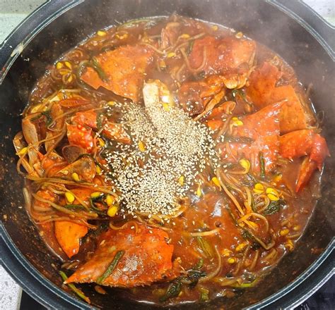 해물찜 양념장 만드는 법 냉동 절단 꽃게찜 만들기