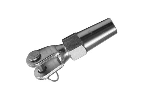 Welded Swageless Fork Terminal Blue Wave
