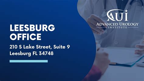 Urologists In Leesburg Fl Advanced Urology Institute