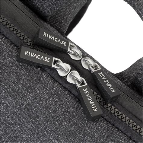 Раница за лаптоп Rivacase 8825, 13.3", Полиуретан, Черна - eMAG.bg