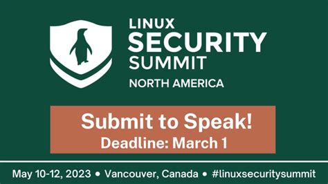 Linuxsecuritysummit Opensource Oss Callforproposals Callforpapers The Linux Foundation