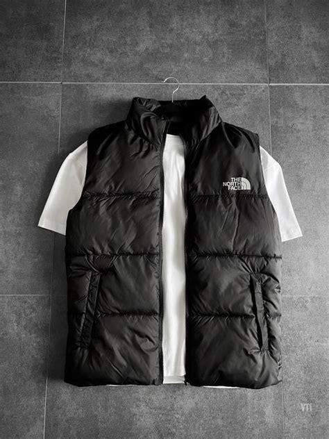 Жилетка the north face чёрная мужской жилет норс фейс весенняя летняя ...