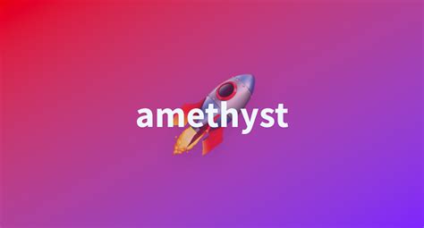 Amethyst A Hugging Face Space By Hmb