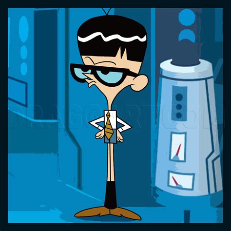 How To Draw Mandark Drawing Step By Step By Dawn Dragoart