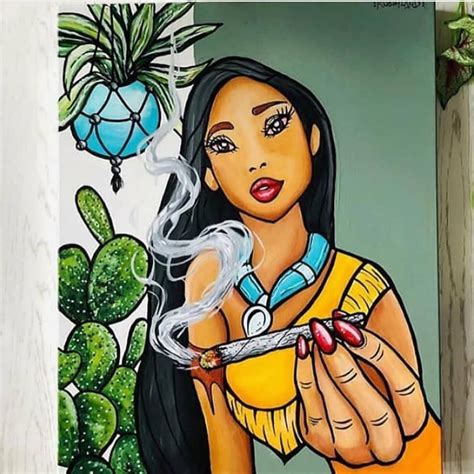 Disney Characters Smoking Weed