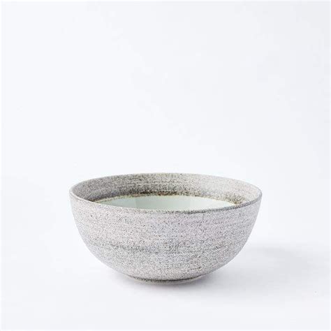West Elm Cereal Bowl Set Of 4 Stoneware Dinnerware Bowl Set
