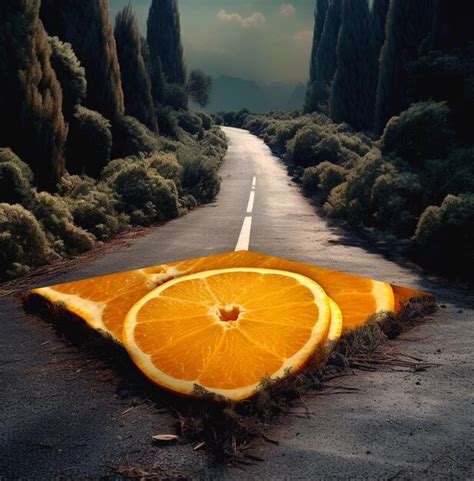 Premium Photo Visual Of Road