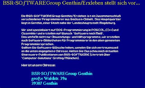 Software Screen Old Bbs