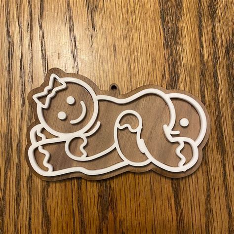 Gingerbread Ornament Etsy