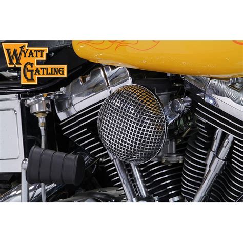 Wyatt Gatling Chrome Air Cleaner Assembly 34 1608 For 1993 2006