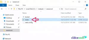 How To Configure Default Site In IIS Server Eldernode Blog