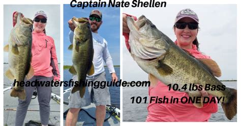 Headwaters Lake In Fellsmere 104 Lbs Bass 101 Bass In One Day