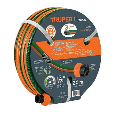 Manguera Reforzadas 3 CAPAS 3 4 Espesor 2 5mm Pres Max Reventar