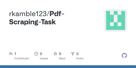 github rkamble123 pdf scraping task