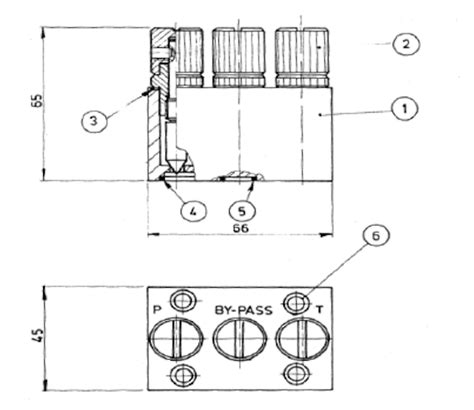 Damcos Danfoss Isolation Block Part No 040 9721 Damcos Parts