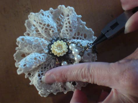 Lace Brooches