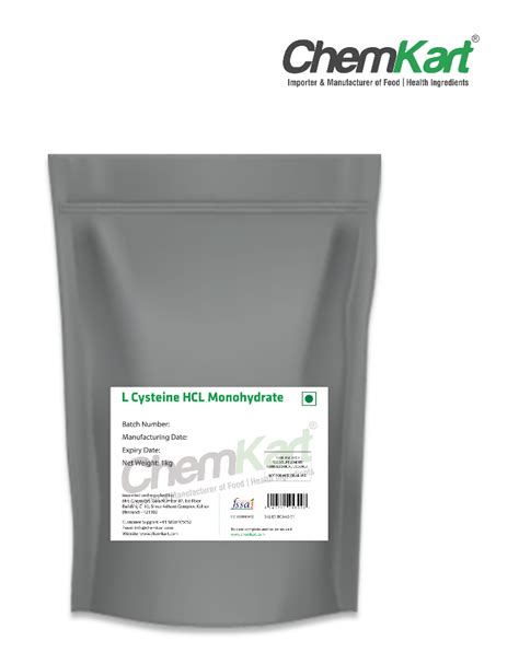 Profoods Powder L Cysteine Hydrochloride Anhydrous For Commercial