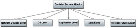 Classification Of Dos Attacks Download Scientific Diagram